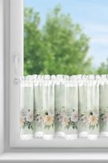 KRÁTKÁ ZÁCLONA NA PÁSCE FLOWERY 150X30 CM KVĚTY