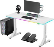 Ultradesk iron bílý