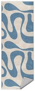 Modrý pratelný běhoun 60x230 cm Blue Latte – Mila Home