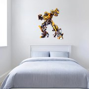 Textilní samolepka na zeď "Transformer - Bumblebee"