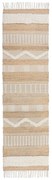 Béžový jutový běhoun Flair Rugs Medina, 60 x 230 cm