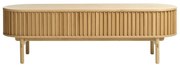 TV stolek v dekoru dubu v přírodní barvě 160x48 cm Carno – Unique Furniture