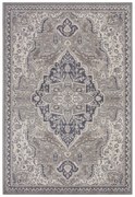 Hanse Home, Kusový koberec Terrain 105604 Orken Grey Cream, 120x170, šedá, ložnice