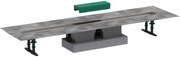 Hansgrohe uBox universal - Set pro standardní instalaci lineárního sprchového žlabu 100 cm, nerez 56026180