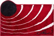GRUND Koupelnová předložka Colani 2 červená Rozměr: 60x100 cm