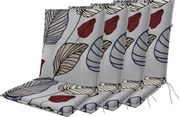 Doppler LIVING 5703 - set 4 ks polstrů na křeslo s nízkým opěradlem