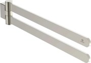 Ideal Standard Conca - Držák ručníků, délka 45 cm, Silver Storm T5396GN