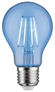 Paulmann 28721, LED žárovka s modrým světlem, 2,2W LED E27, výška 10,6cm