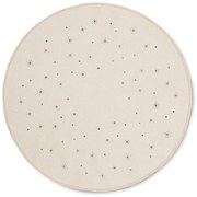 Ferm Living Podložka pod vánoční stromek Black Star Ø 120 cm, krémová barva, textil