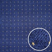 Condor Carpets, Metrážový koberec Udinese modrý - neúčtujeme odřezky z role, na míru, šíře 4m, modrá, filc, chodba / předsíň