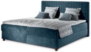 ND Belo Boxspring 160x200cm modrá