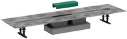 Hansgrohe uBox universal - Set pro plochou instalaci lineárního sprchového žlabu 120 cm, nerez 56021180