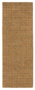 Okrově žlutý ručně tkaný vlněný běhoun 80x230 cm Mosaic Ochre – Lorena Canals