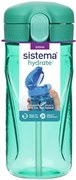 Sistema® hydrate™ láhev quick flip top s brčkem 520 ml, mátová