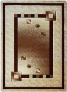 Berfin Dywany, Kusový koberec Adora 5440 K (Cream), 160x220, hnědá, obývací pokoj