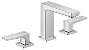 Hansgrohe Metropol - Umyvadlová baterie s výpustí Push-Open, 3-otvorová instalace, chrom 32514000