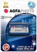 AgfaPhoto Alkalická baterie Power Platinum 9V 6LR61/MN1604, 1ks blistr