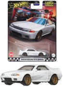 Hot wheels boulevard nissan skyline gt-r (bnr32), mattel hrt74