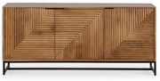 Komoda z mangového dřeva v přírodní barvě 170x79x40 cm Nereida – MOME