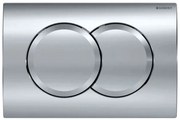 Geberit Delta01 - Ovládání splachování, lesklý chrom 115.107.21.1