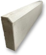 Báča Beton Betonový obrubník jednostranný hladký (100 x 21 x 8 cm) Barva: Antracit