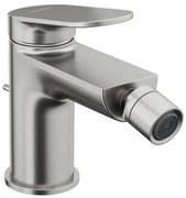 Duravit Wave - Bidetová baterie s výpustí, kartáčovaný nerez WA2400001070