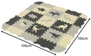 Pěnové puzzle 30,5x30,5cm 35 dílků Kruzzel 25785
