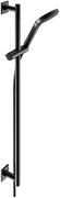 Keuco IXMO - Set sprchové hlavice, 3 proudy, tyče 86 cm a hadice, matná černá 59587370802