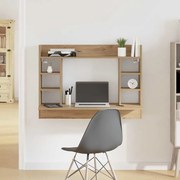 vidaXL Nástěnný psací stůl 105 x 48 x 75 cm kompozitní dřevo [847974] Barva: Černý dub