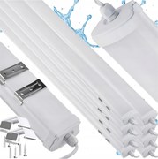 8x LED stropní svítidlo 70W 150cm 7000lm 230v