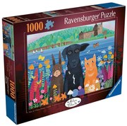 Ravensburger 01575 zvířecí kamarádi 1000 dílků