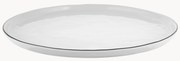 Sada ručně vyrobených porcelánových talířů Salt, 4 díly