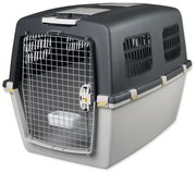 Šedá přepravka pro domácího mazlíčka 104x73 cm Trixie Gulliver 7 L – Plaček Pet Products