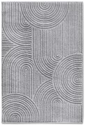 ELLE Decoration, Kusový koberec Gallery 106091 Light Grey z kolekce Elle, 120x170, šedá, ložnice