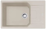 Franke Urban - Fragranitový dřez UBG 611-78 BB, 78x50 cm, sahara 114.0700.107