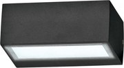 ILUX 115375 Venkovní nástěnné svítidlo Ideal Lux Twin AP1 nero 115375 černé - IDEALLUX