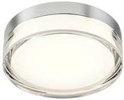 Redo 01-3725 - LED Stropní svítidlo FRISBI LED/8W/230V IP44 chrom