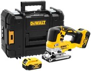 DeWALT DCS334P2 Aku bezuhlíková přímočará pila XR (18V/2x5,0Ah) kufr Tstak