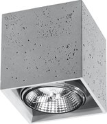 Sollux Lighting Stropní svítidlo VALDE beton