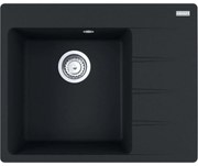 Franke Centro - Fragranitový dřez CNG 611-62 TL/2, 62x50 cm, matná černá 114.0637.495