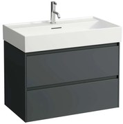 Laufen Lani - Umyvadlová skříňka, 79x44x52 cm, 2 zásuvky, šedá H4035521122661
