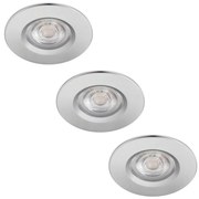 Philips - SADA 3x LED Stmívatelné koupelnové svítidlo DIVE LED/5W/230V IP65