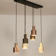 Závěsné designové svítidlo nad stůl Verticolla Brown 6