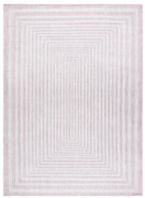 koberec SISAL SION bludiště 22376 ploché tkaní růžový / ecru velikost 160x220 cm | krásné koberce cz