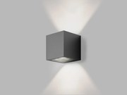 LED2 5132334D LED2 Venkovní nástěnné svítidlo TOMY 2, A DALI/PUSH 2x4,5W 3000K antracit - LED2 Lighting