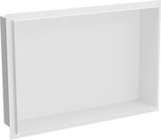 Mexen X-Wall-NR, polička na zapuštění pod obklad bez límce 45 x 30 cm, bílá, 1921453010