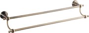 Sapho Diamond - Dvojitý držák ručníků, délka 61 cm, bronz 1318-11