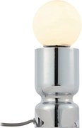 Butlers CHROME Stolní lampa 23 cm - stříbrná