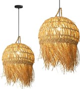Toolight Toolight, závěsné svítidlo 1xE27 APP1251-1CP, přírodní, OSW-40120
