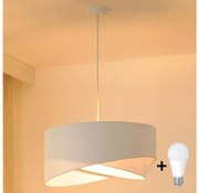 Brilagi - LED Lustr na lanku LYRA 1xE27/15W/230V bílá